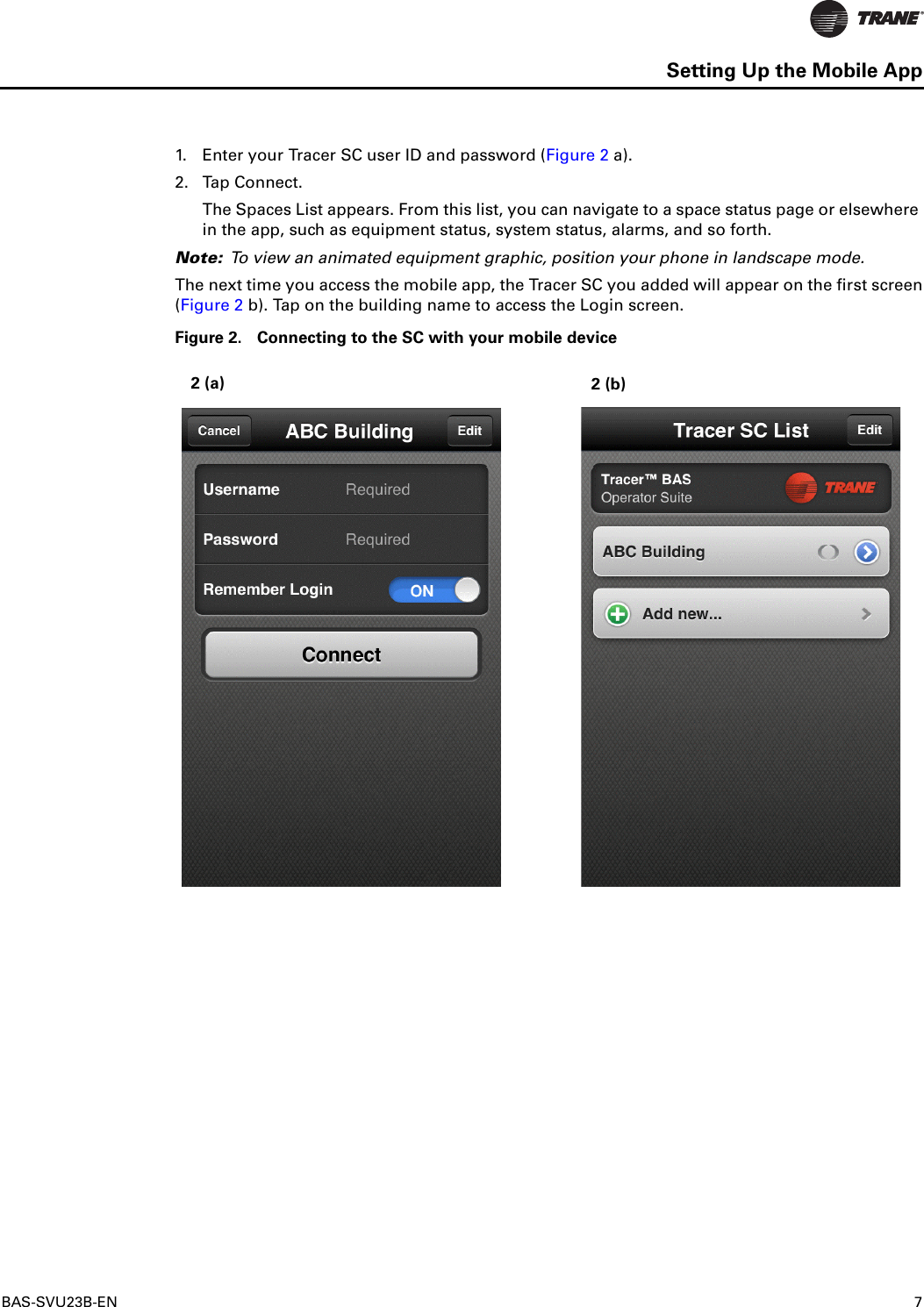 Trane Bas Svu23B En Users Manual SVU23