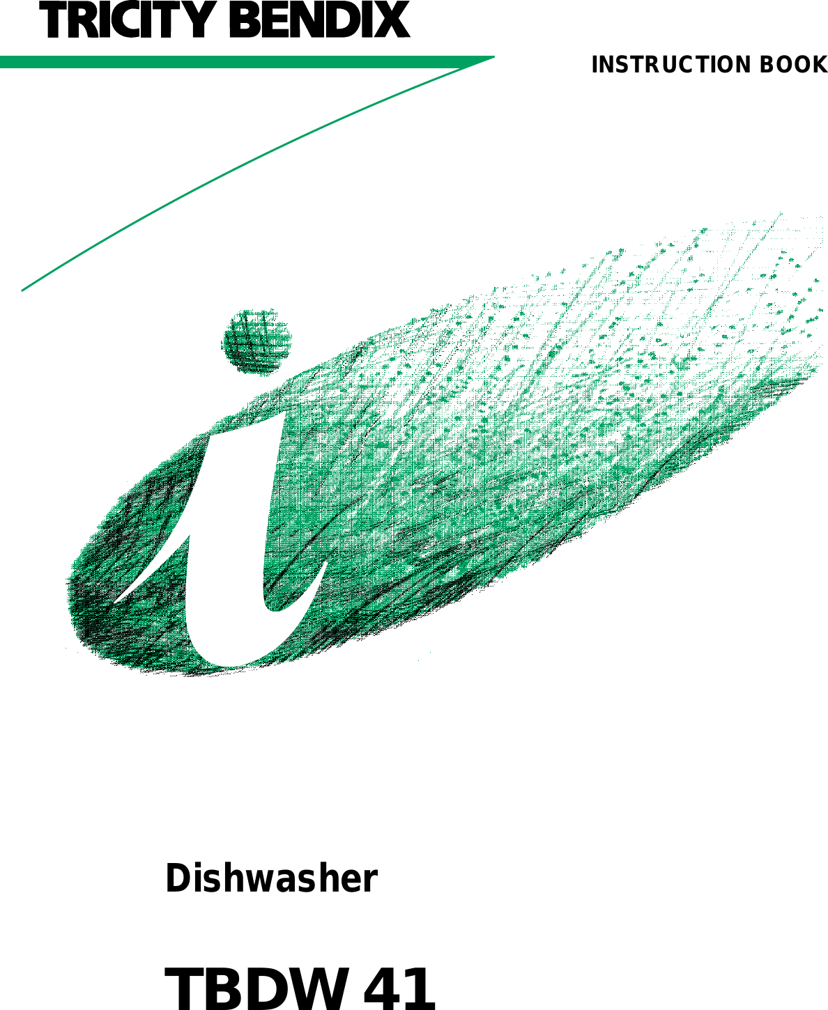 Tricity Bendix Tbdw 41 Users Manual