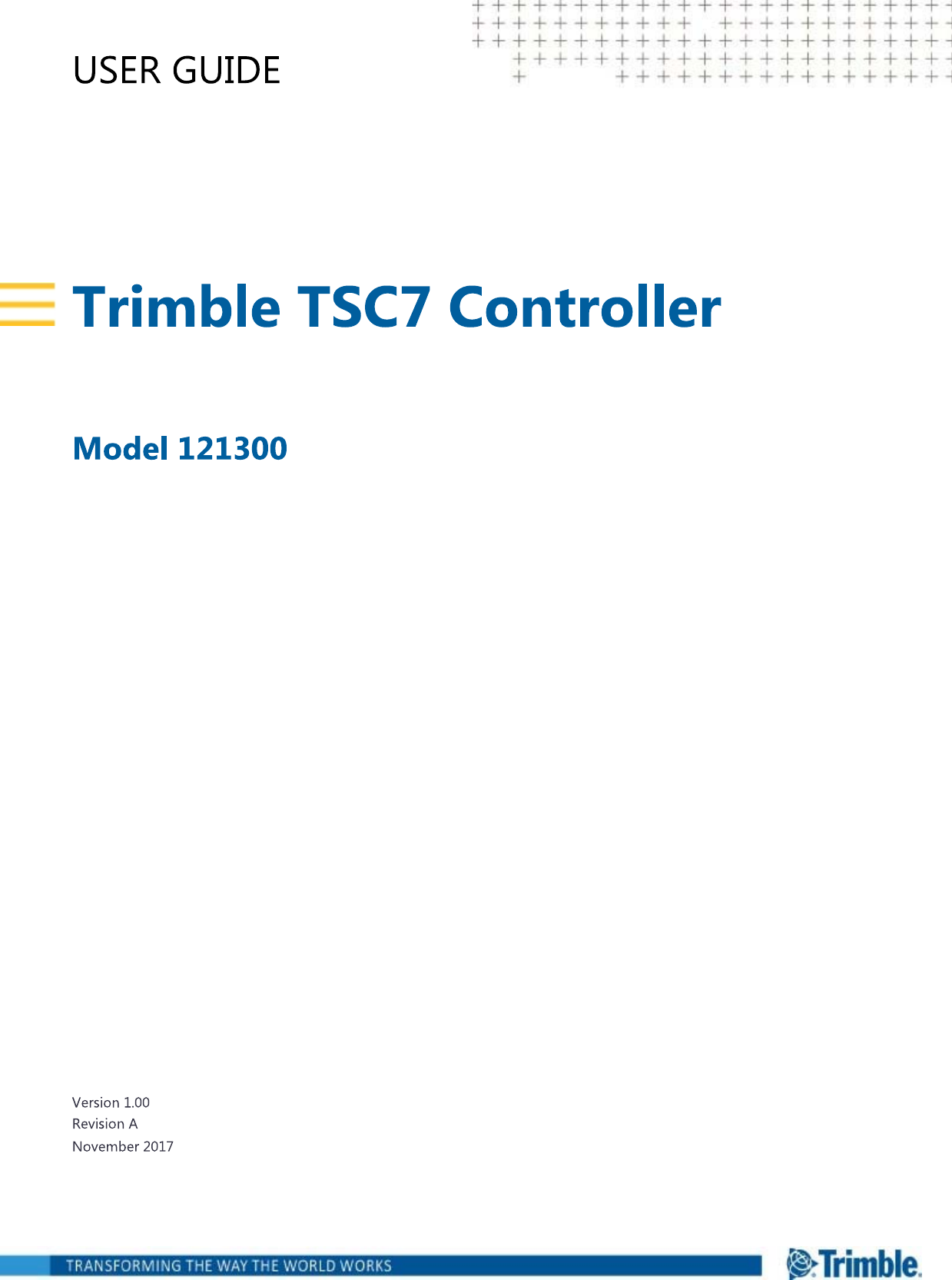 Trimble 121300 Handheld PC User Manual Bone FCC IC NCC 1204