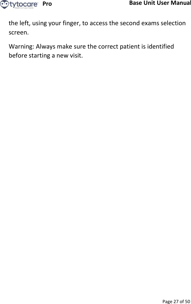 Tyto Care K160401 Electronic medical device that enables wireless ...