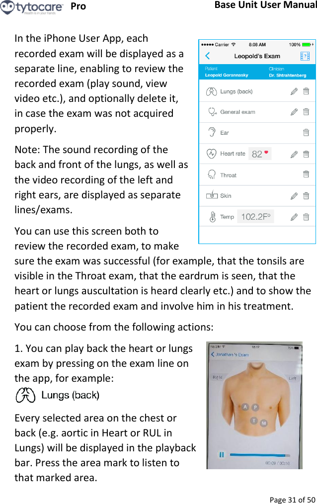Tyto Care K160401 Electronic medical device that enables wireless ...