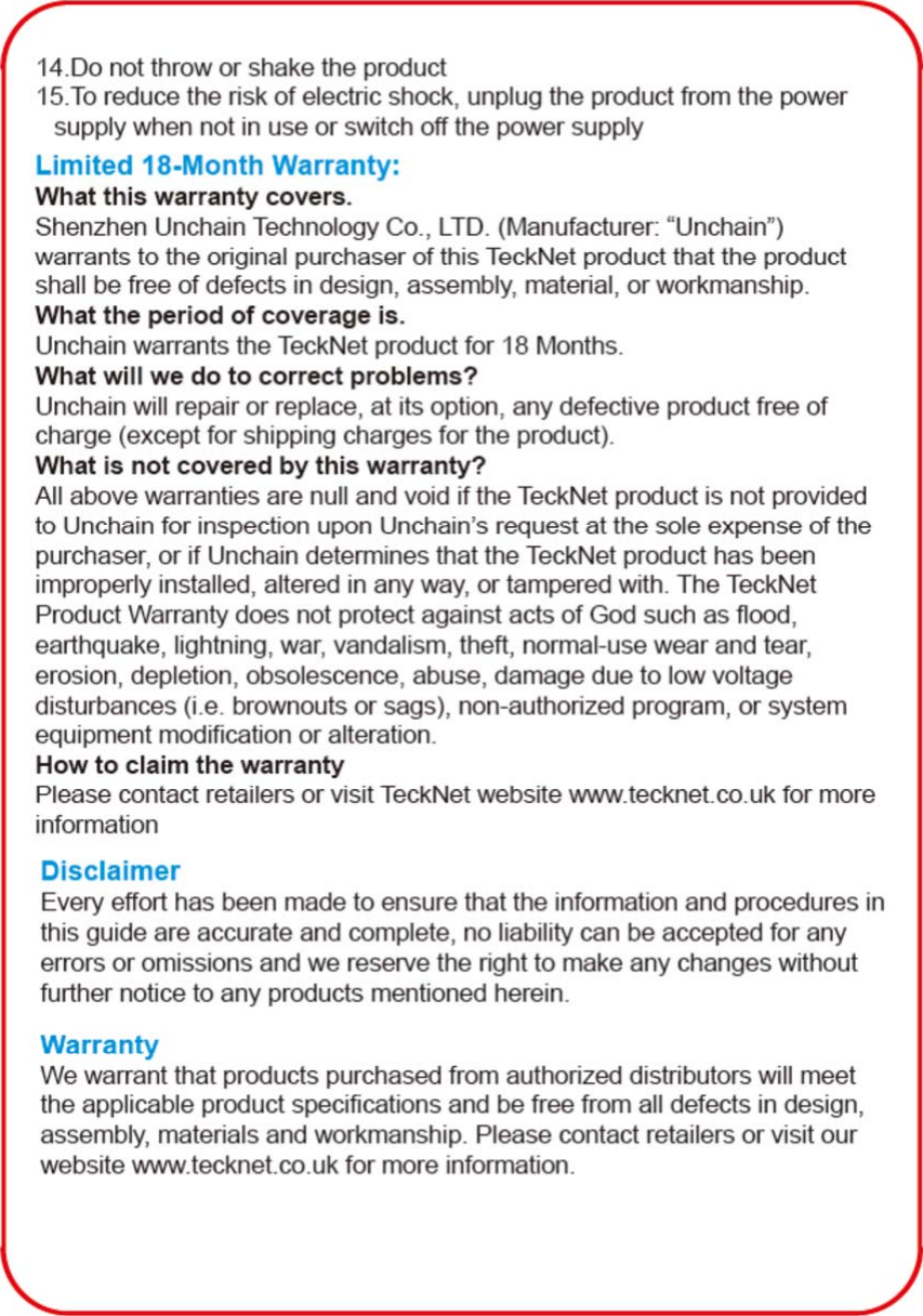 UNICHAIN TECHNOLOGY BM307 Wireless mouse User Manual x