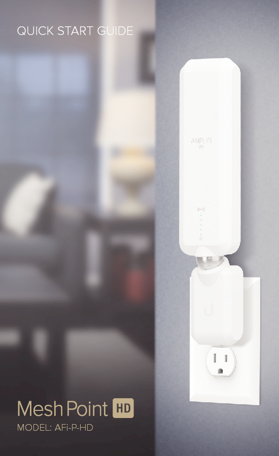 Ubiquiti Networks AFPHD Mesh Points User Manual AmpliFi Mesh Point ...