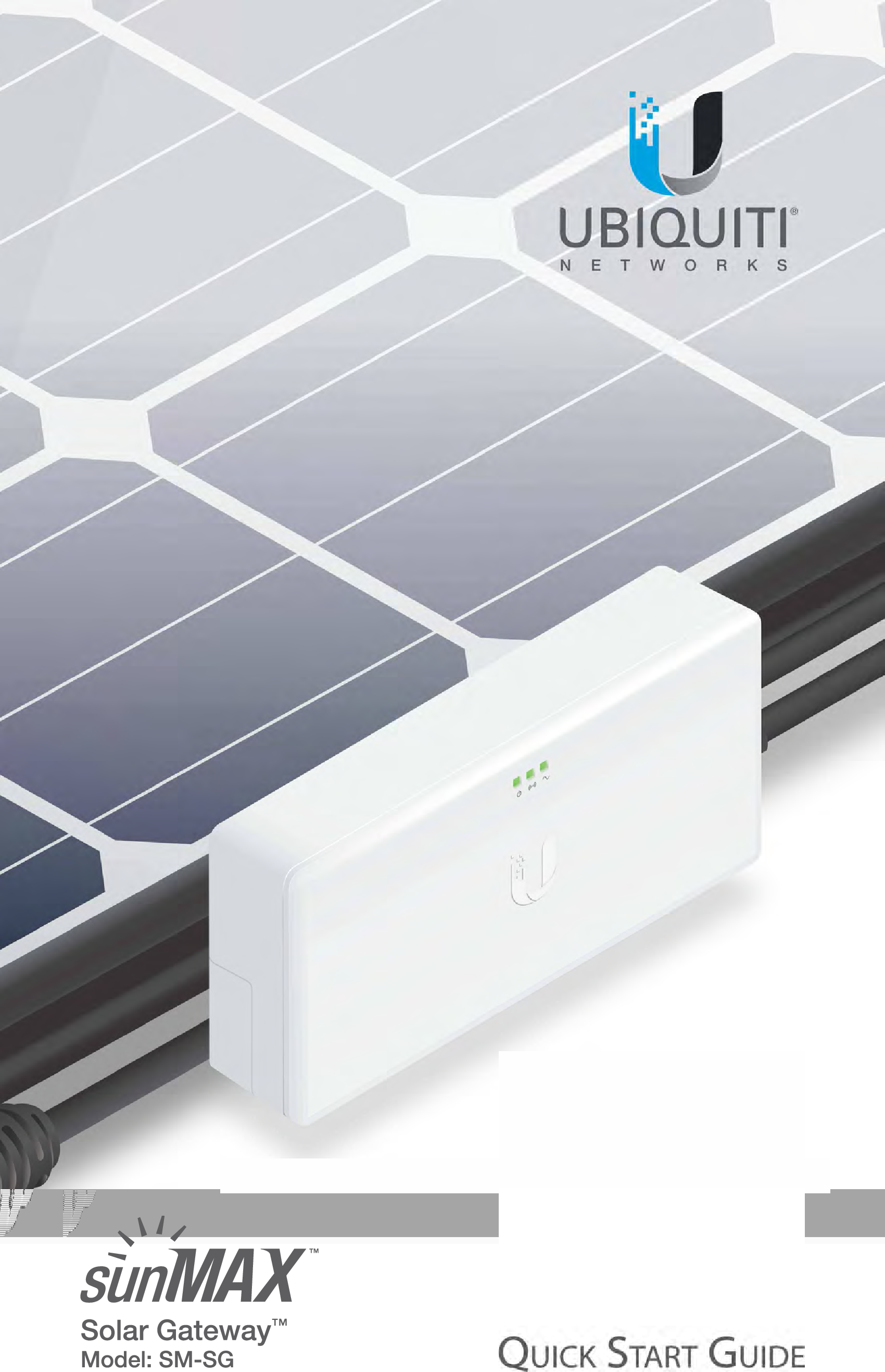 Ubiquiti Networks SMSG Solar Gateway User Manual