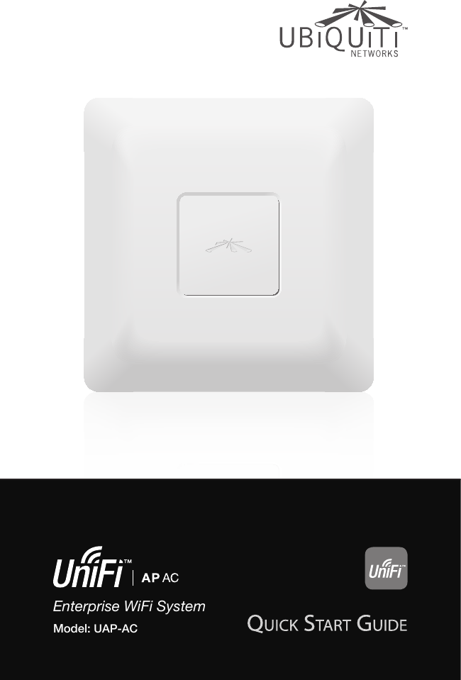 Ubiquiti Networks UAPAC UAP AC User Manual UniFi AP AC Quick Start Guide