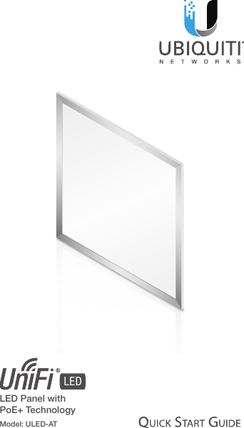 Ubiquiti Networks ULEDAT UniFi LED User Manual UniFi LED Panel ULED AT ...