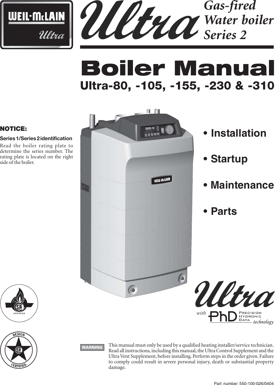Ultra Electronics 105 Users Manual 550 100 026 0404.pmd