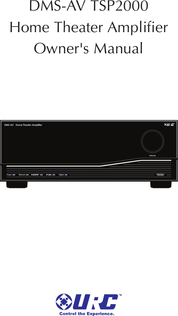 Dms-av network home theater amplifier/processor