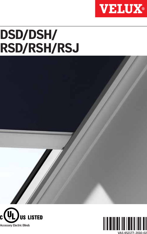 VELUX America 863820 Motor unit for solar/battery powered blinds User ...