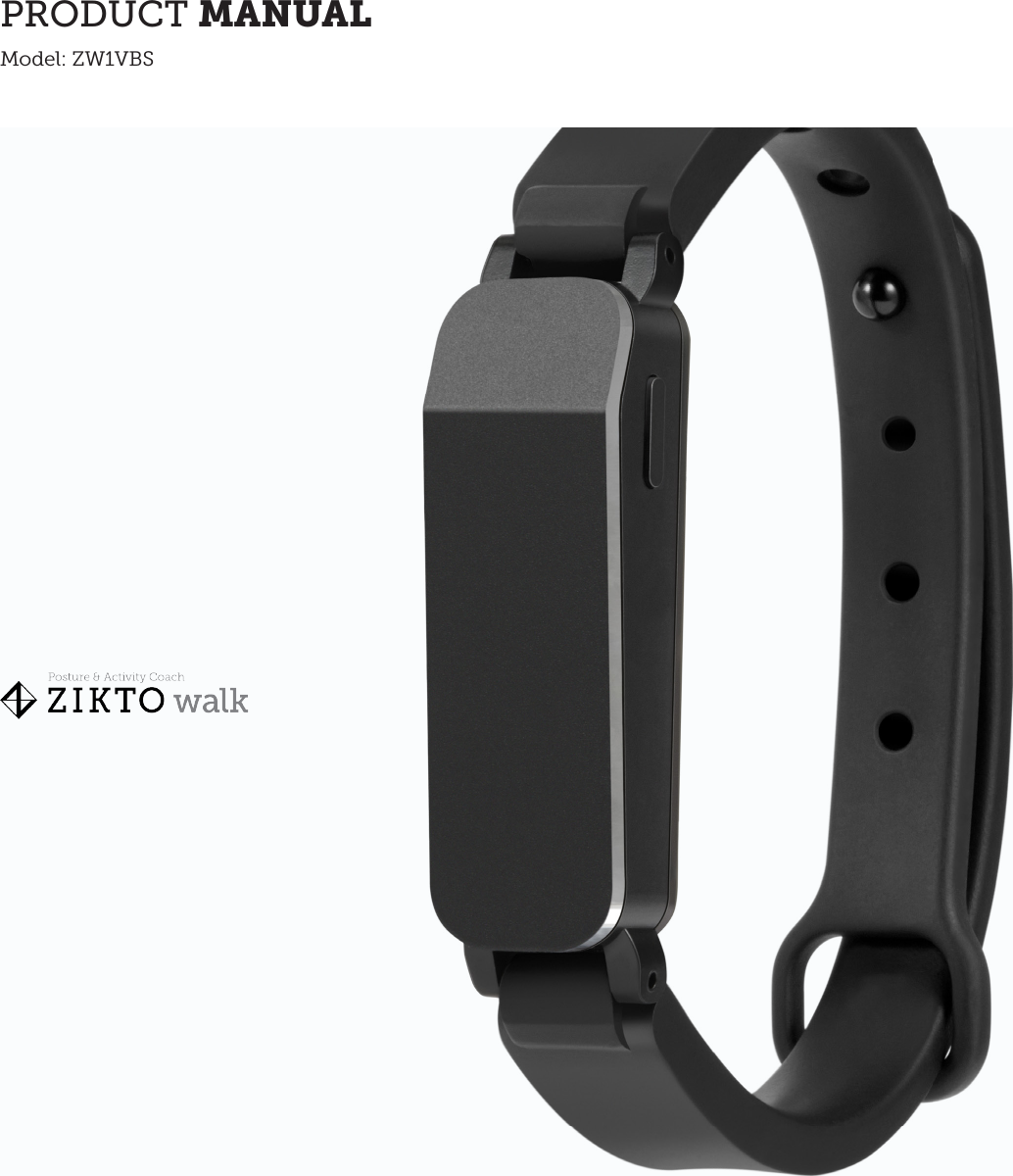 VISIONSCAPE ZW1VBS ZIKTO Walk User Manual