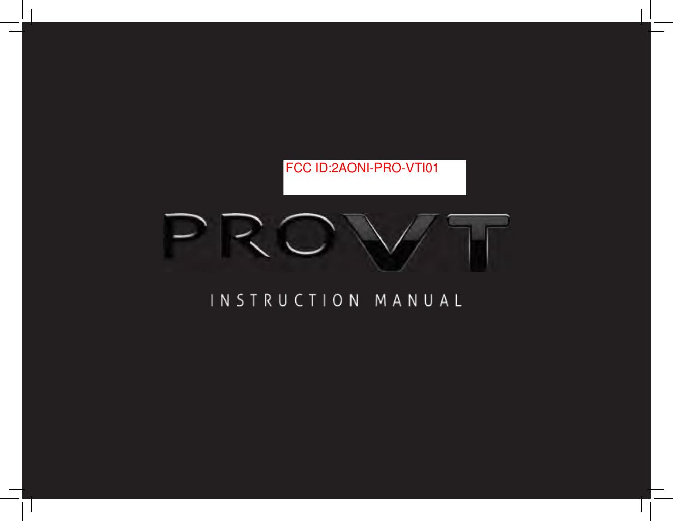 Vaultek Safe PRO-VTI01 PRO VT/PRO VTi safe User Manual 15 PRO VTi BK ...
