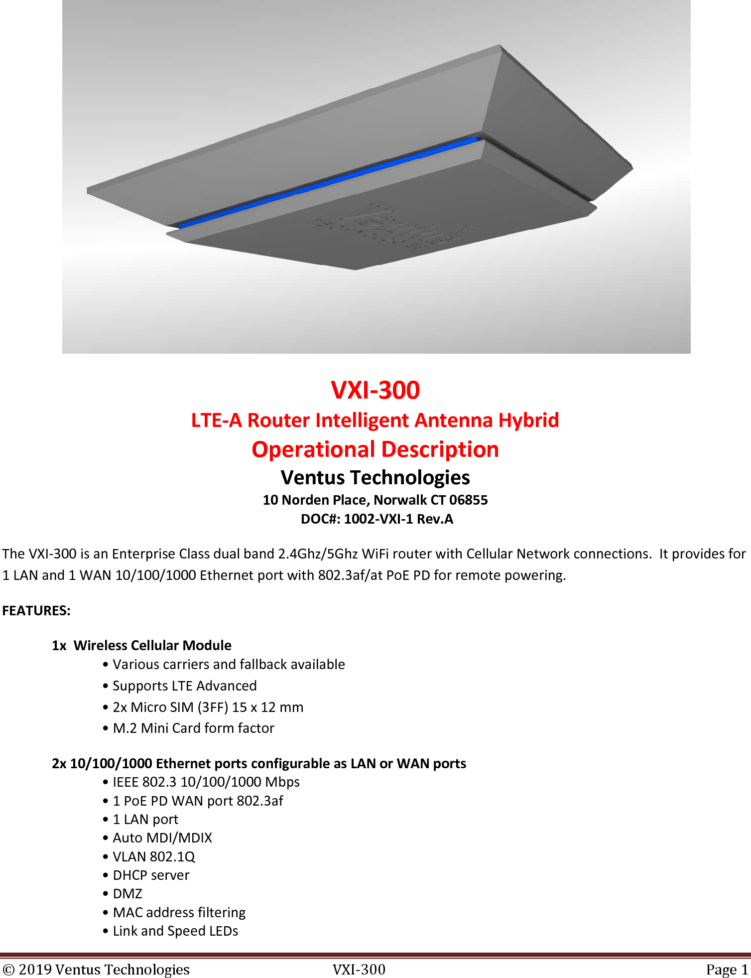 Ventus Technologies VXI300 VXI Discussion and FAQ