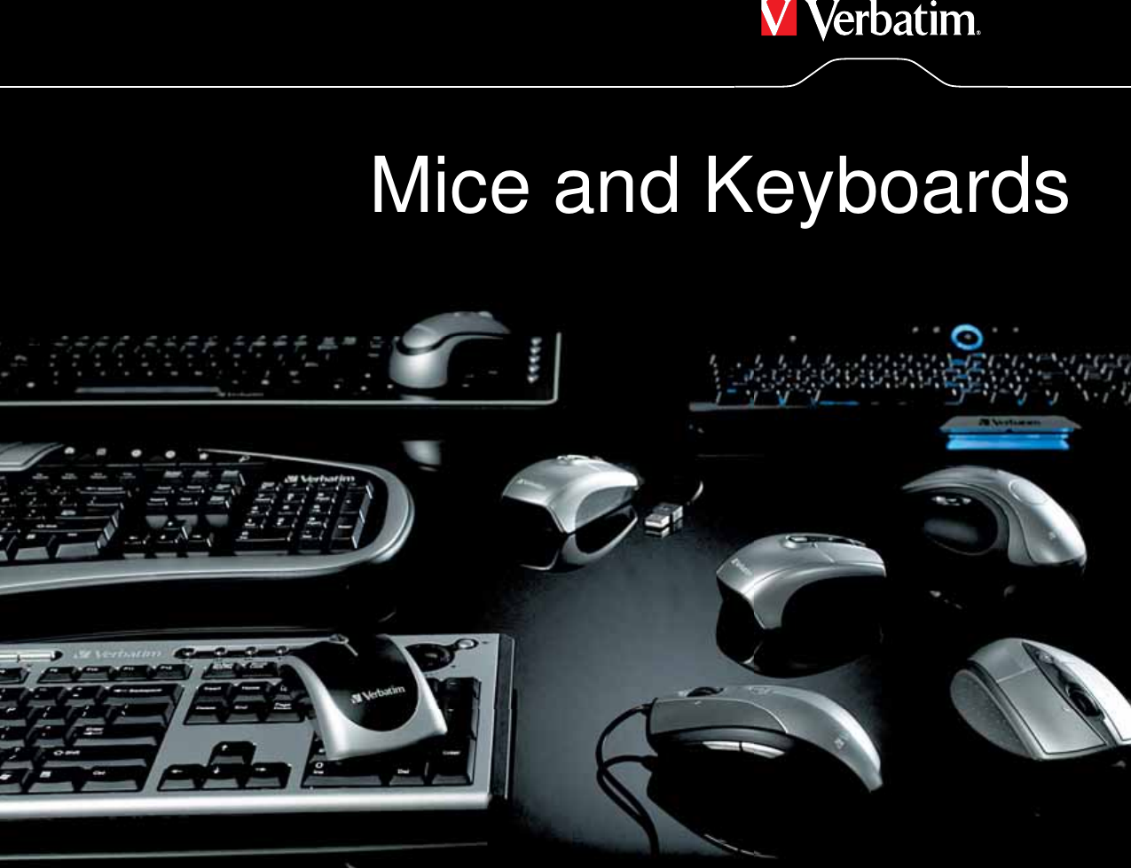 Verbatim Mice And Keyboards Users Manual