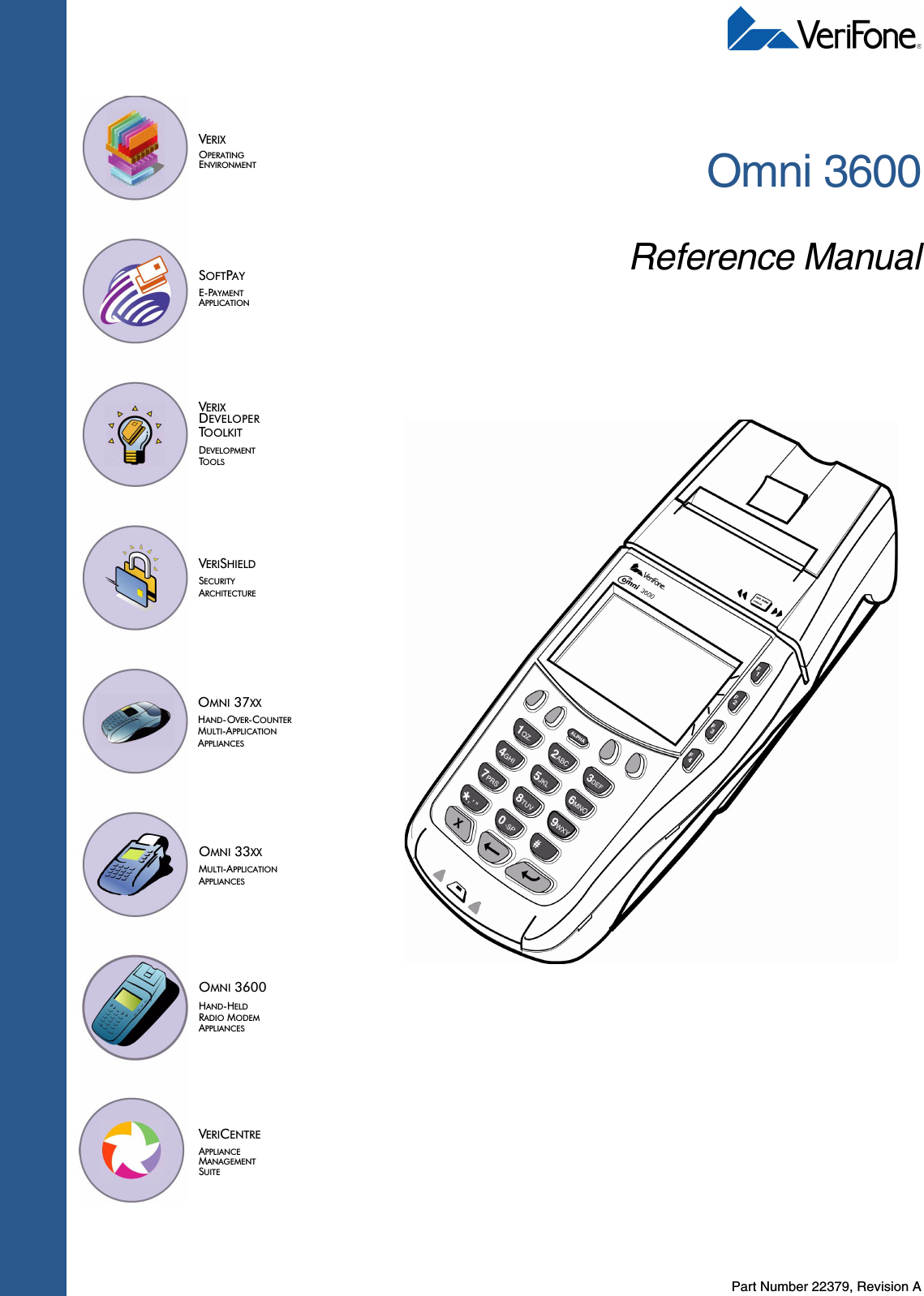 Verifone OMNI3600D Point of Sale Terminal User Manual