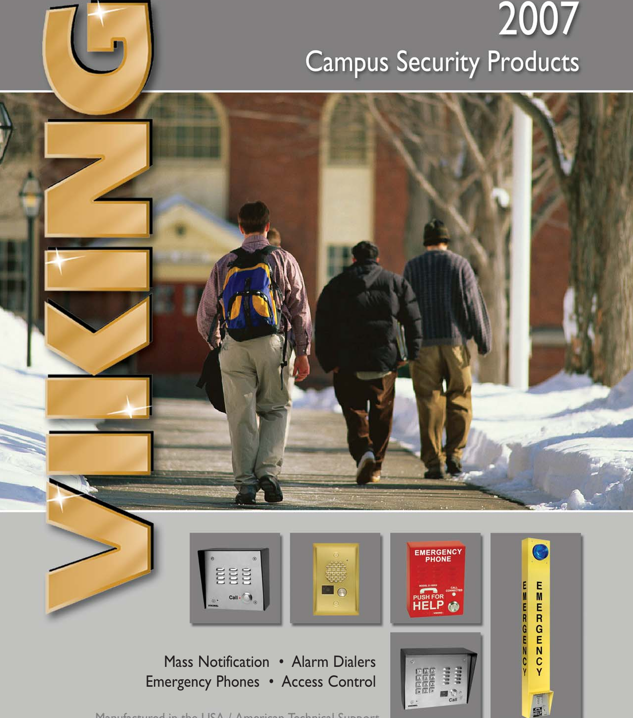 Viking Access Control Users Manual 2007 Campus Security Catalog