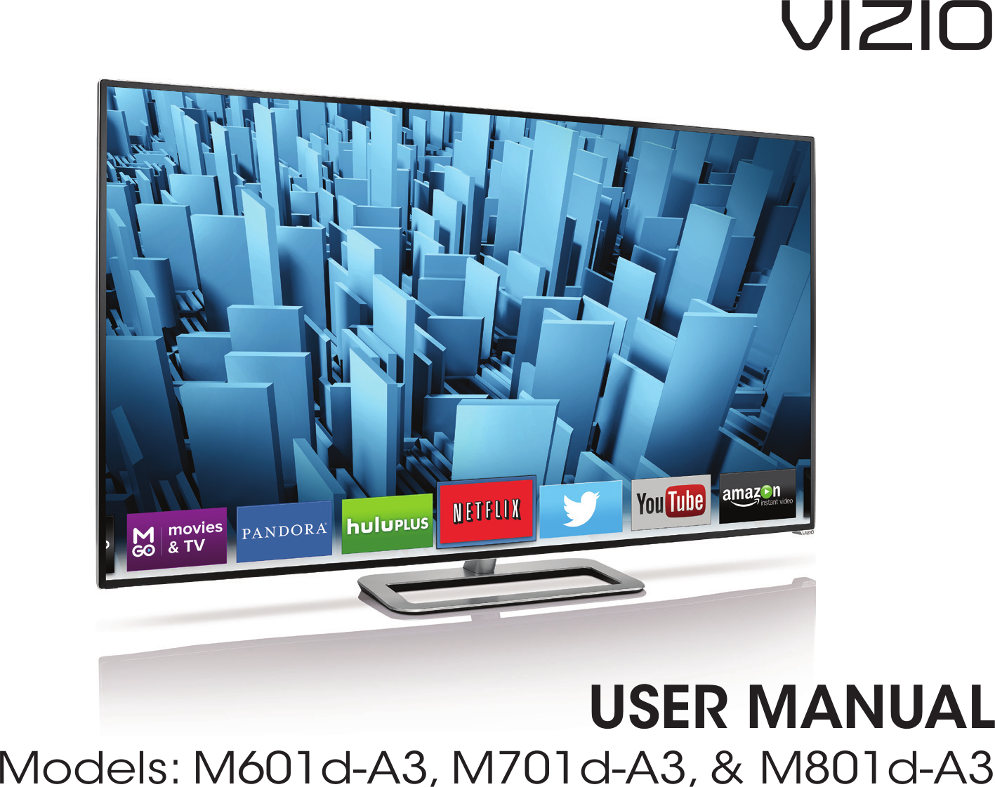 Vizio M601D A3 Users Manual