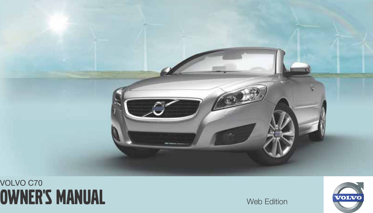 Volvo 2011 C70 Owners Manual
