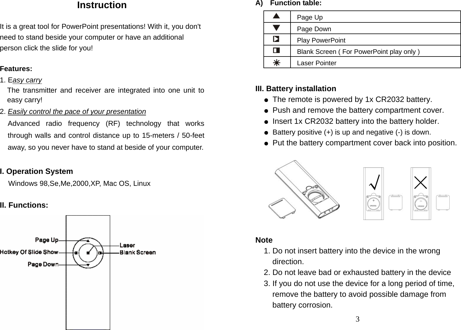 VSON TECHNOLOGY V850 Integrative Mini Presenter User Manual v850 User s ...