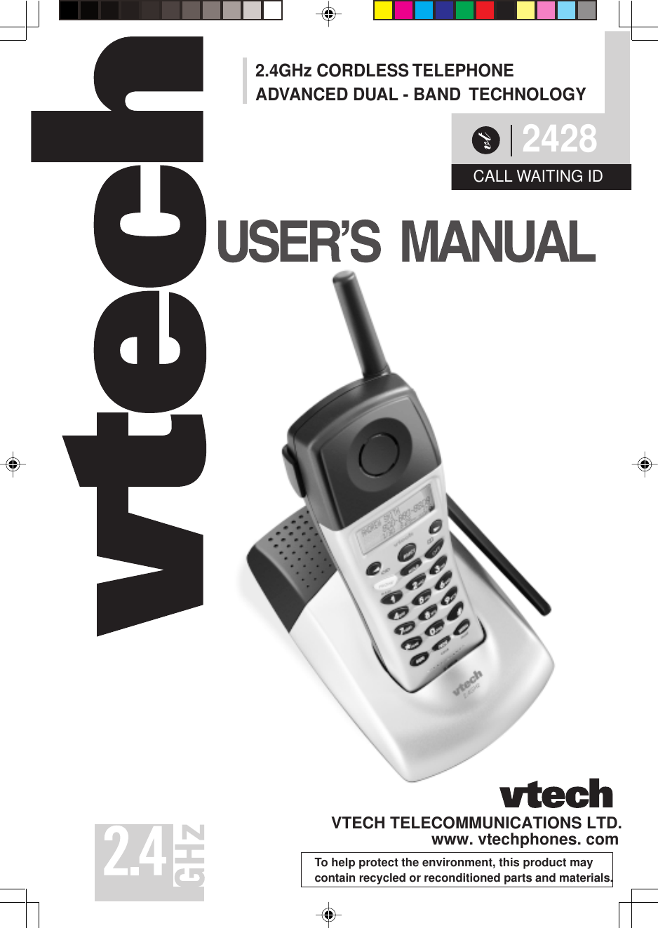 Vtech 2428 Users Manual EN mk2.p65