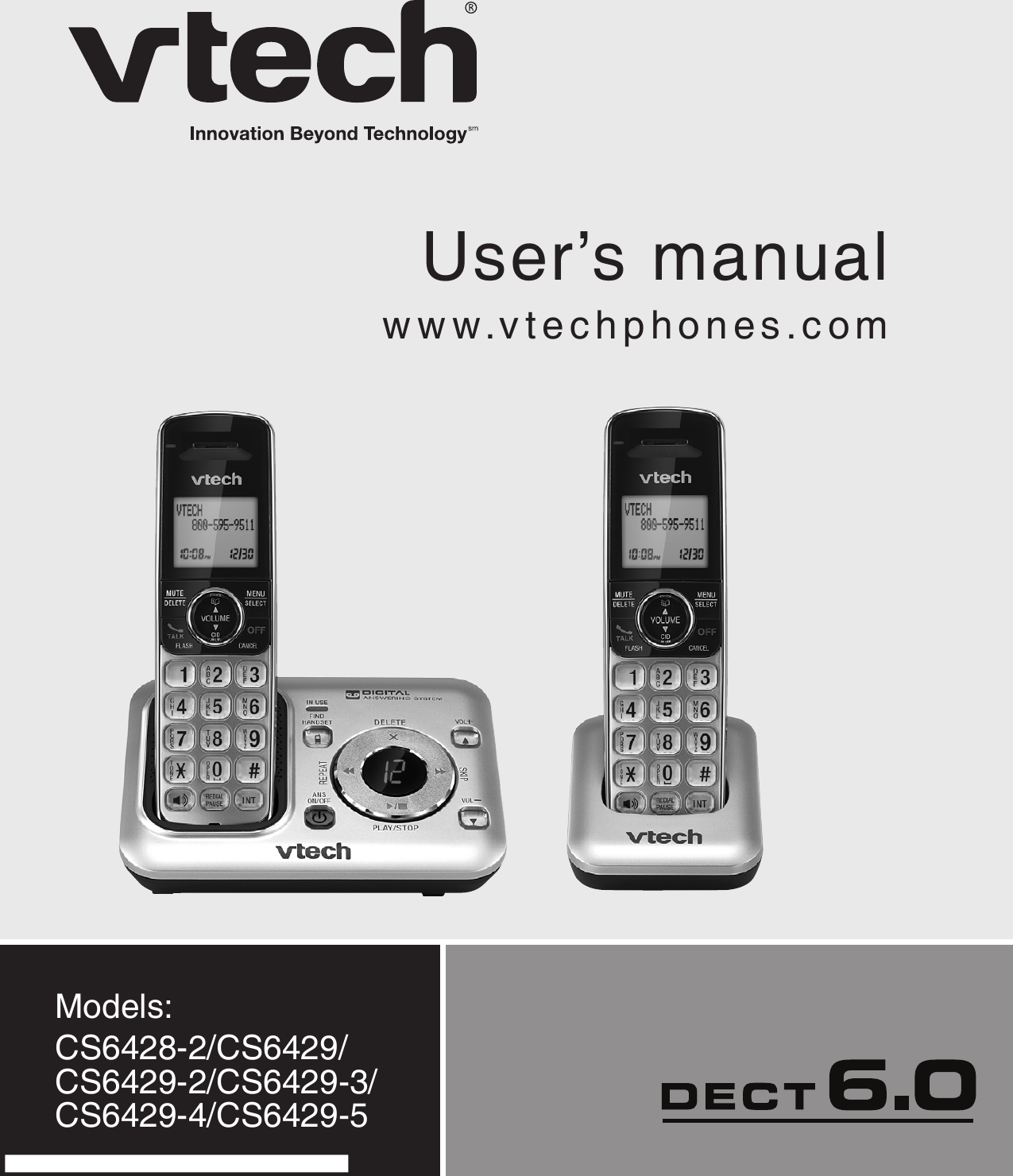 Vtech Dect Cs6429 2 Users Manual ManualsLib Makes It Easy To Find ...
