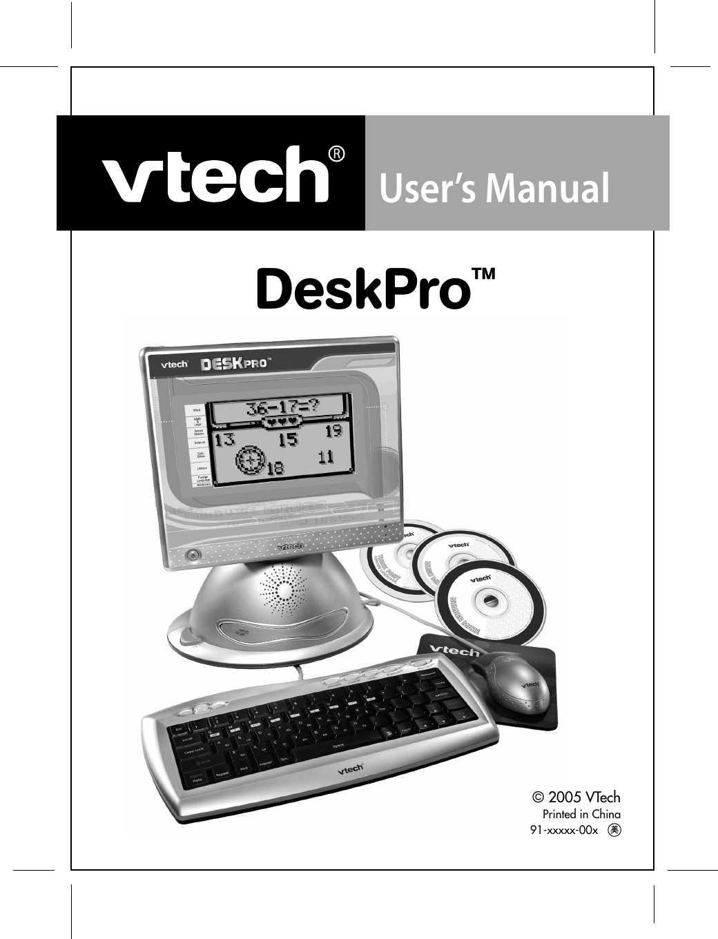 Vtech Deskpro Owners Manual Desk Pro