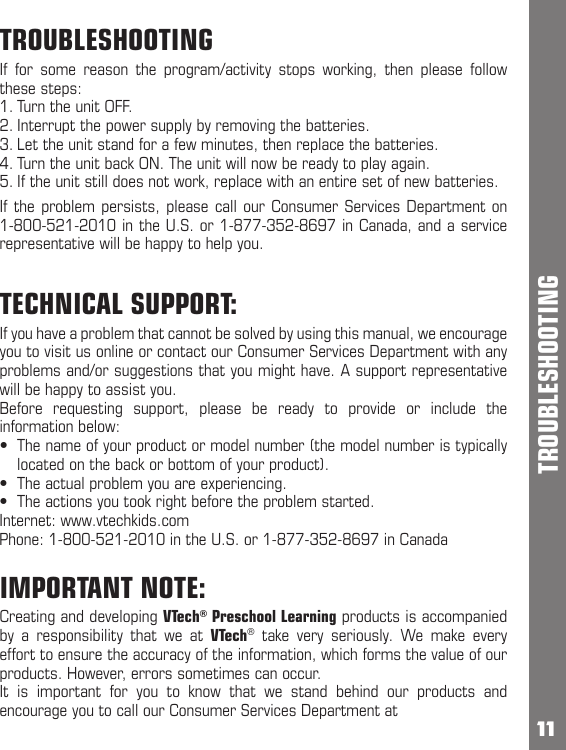 Vtech Disney Planes Learning Laptop Owners Manual