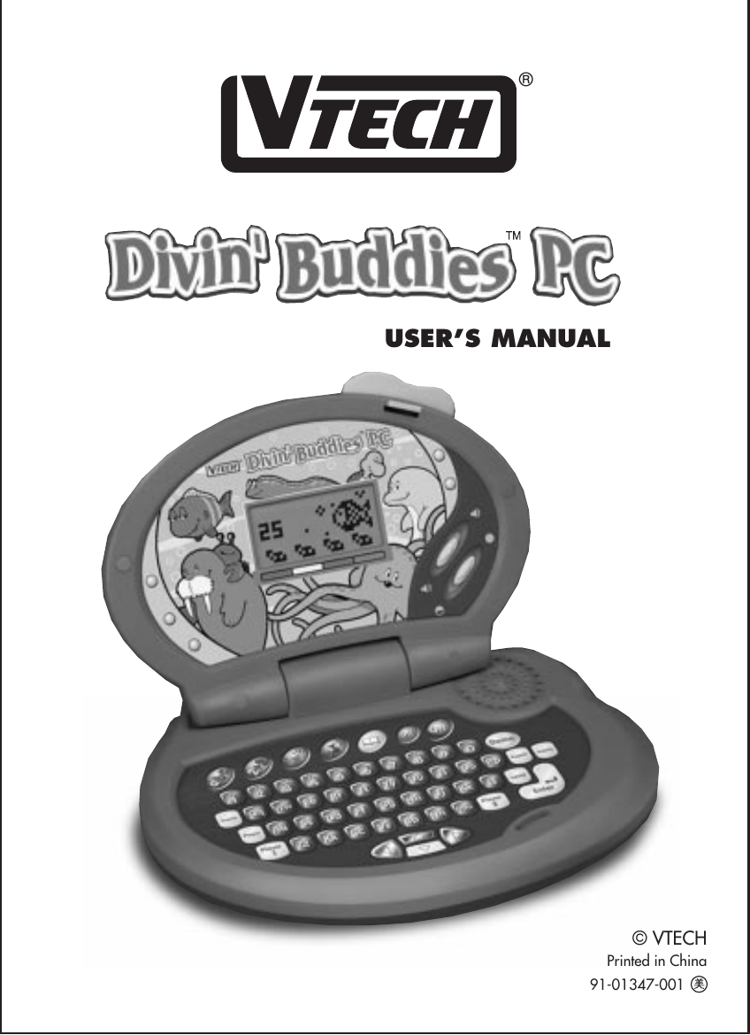 Vtech Divin Buddies Owners Manual