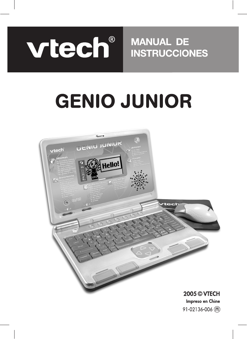 Vtech Genio Jr Owners Manual