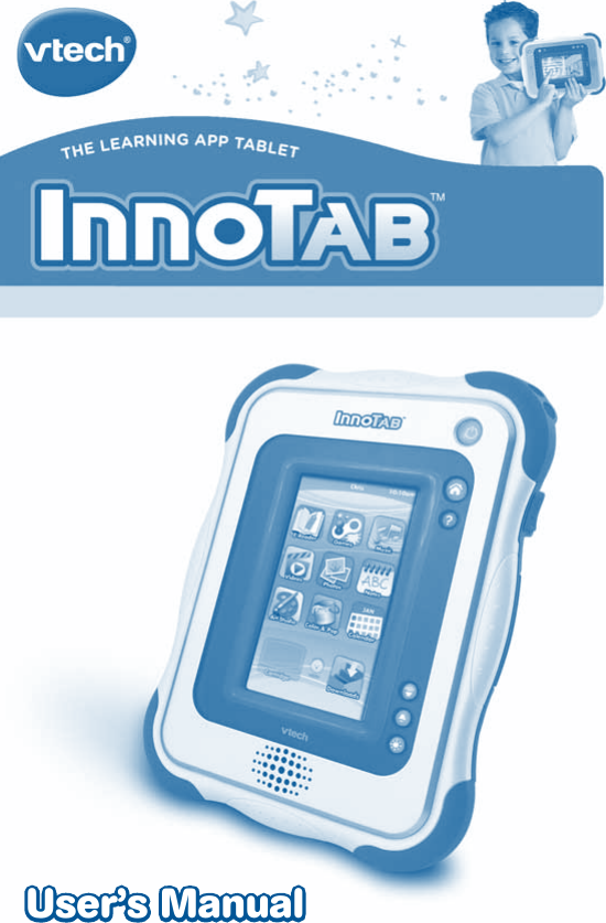 Vtech Innotab Learning App Tablet Owners Manual