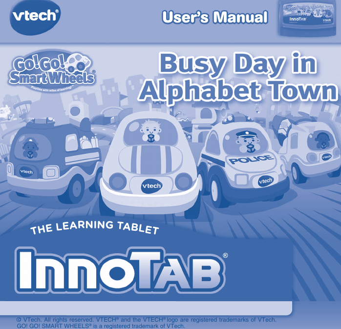 Vtech Innotab Software Go Smart Wheels Owners Manual