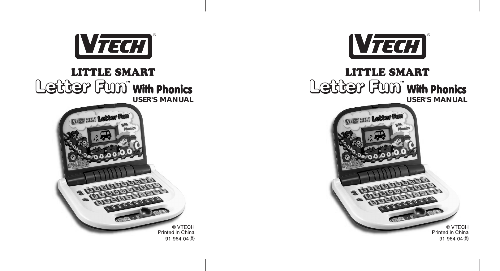 Vtech Letter Fun With Phonics Owners Manual