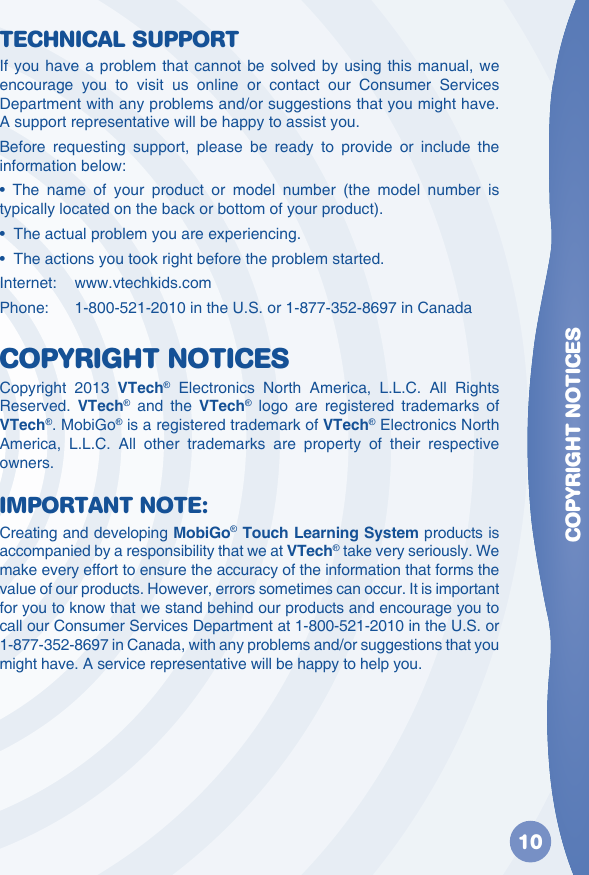 Vtech Mobigo Software Turbo Owners Manual