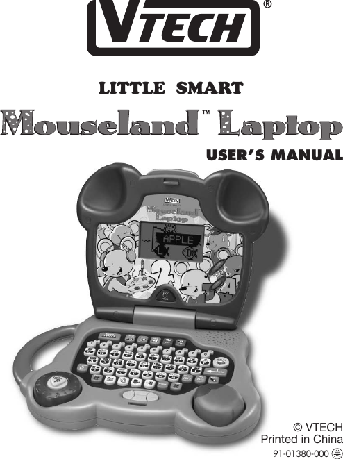 Vtech Mouseland Laptop Owners Manual 35200 6 29