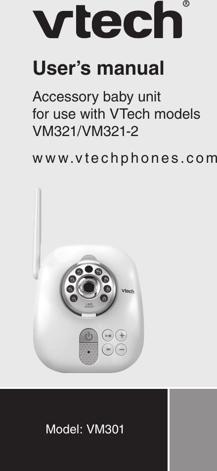 Vtech Vm301 Users Manual