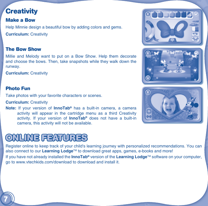 Vtech Graphics Tablet 91 002838 086 Users Manual