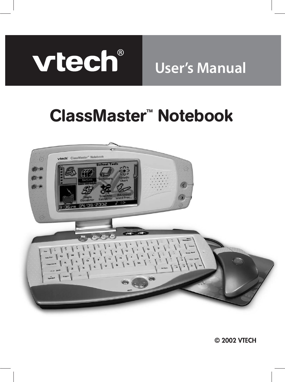 Vtech Xl Series Users Manual 519M_5MAR