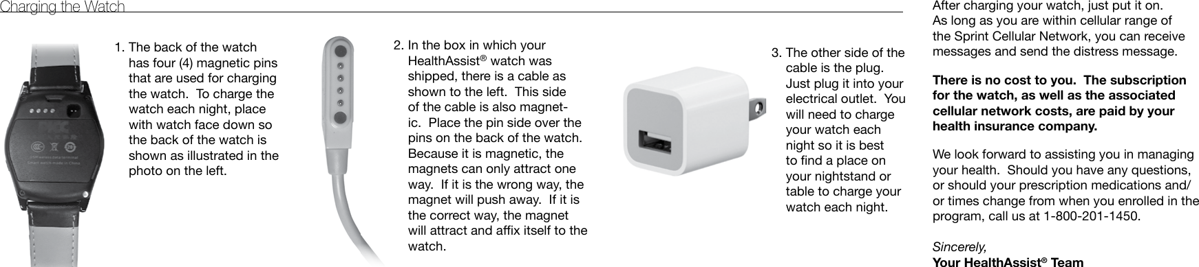 WellCare Today S1 Smart Watch User Manual
