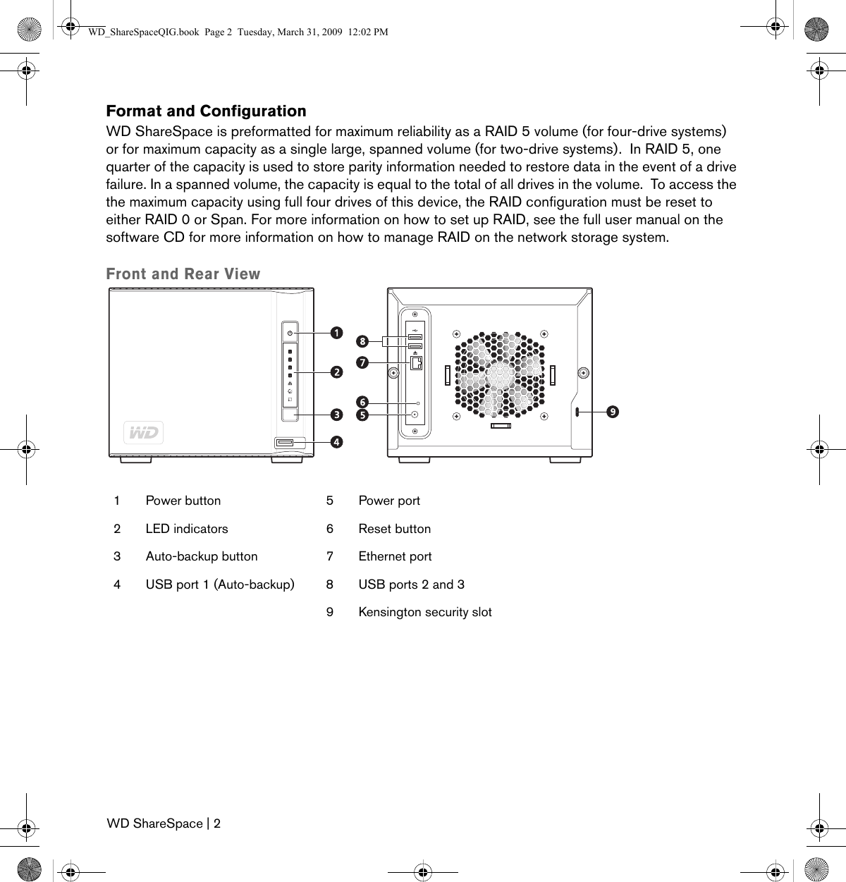 Western Digital Wd Sharespace Quick Installation Guide ShareSpace ...
