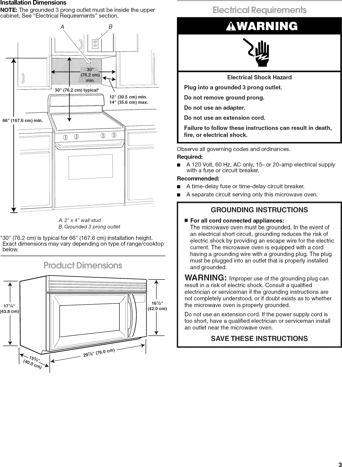 Whirlpool GH5184XPB4 User Manual MICROWAVE Manuals And Guides L0901613