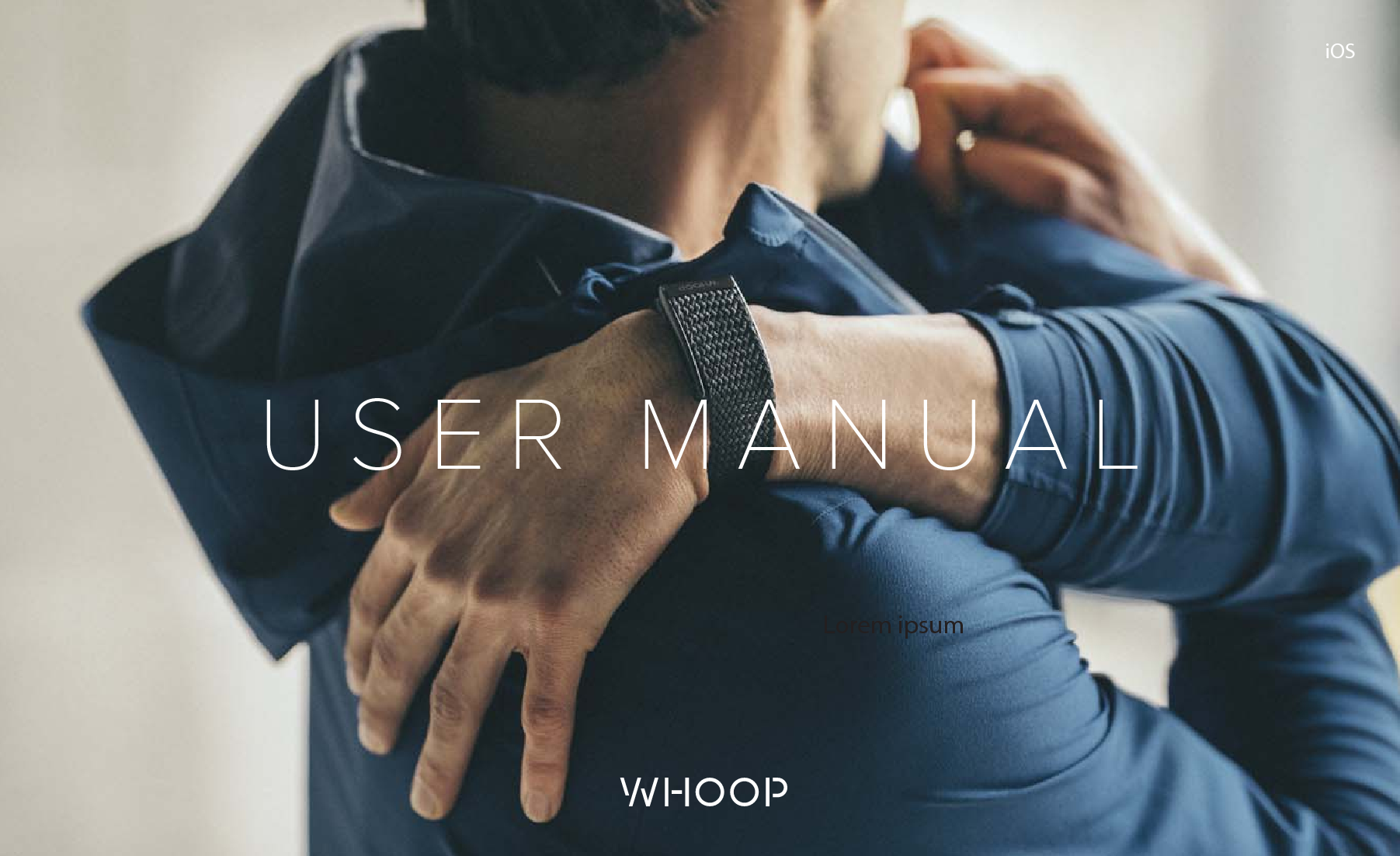 Whoop WS30 WHOOP Strap 3.0 User Manual Whoop Gen 3