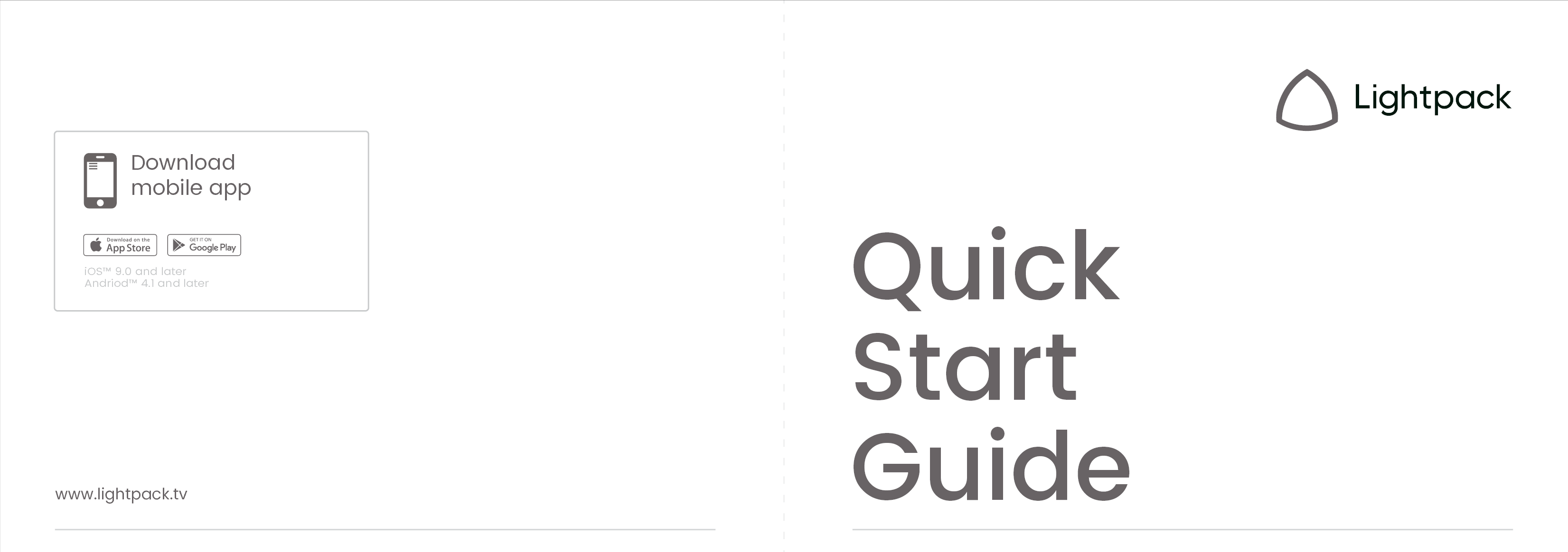 Woodenshark LIGHTPACK Lightpack User Manual QSG fullversion a5