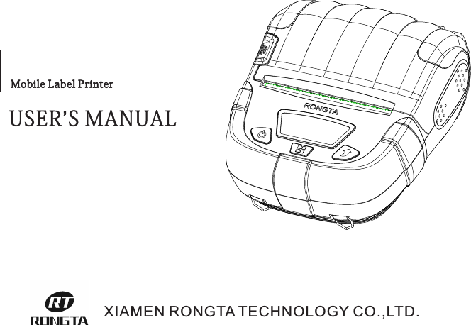 XIAMEN RONGTA TECHNOLOGY RPP320 Mobile Label Printer User Manual