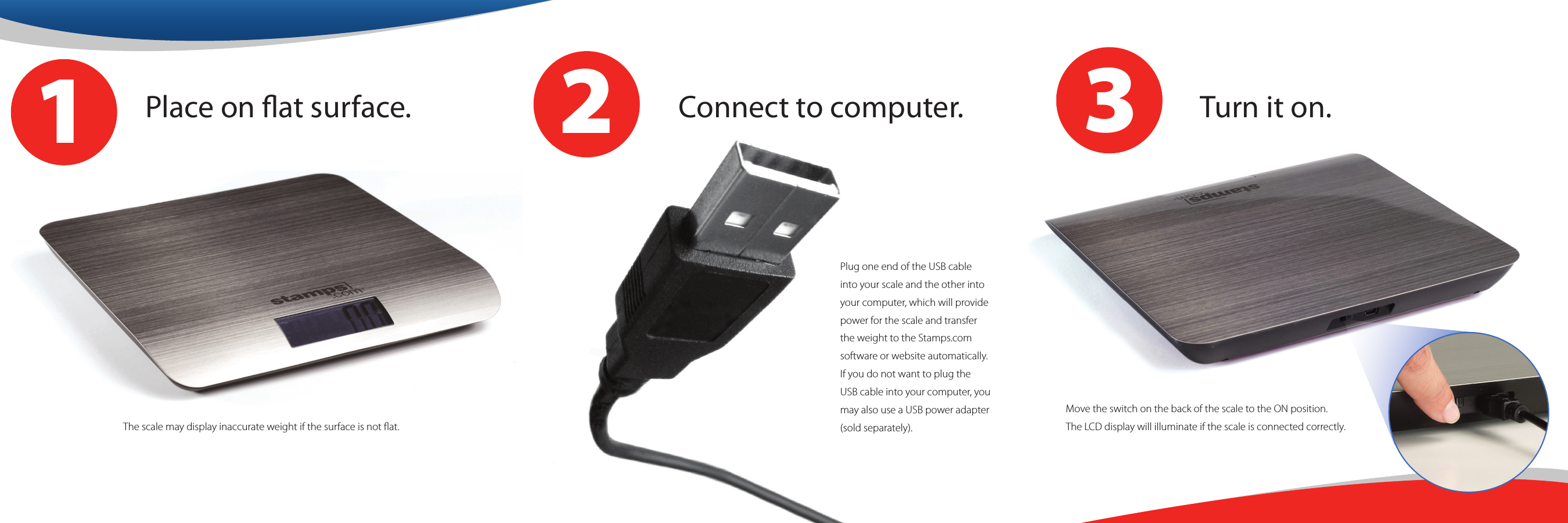 XIAMEN SCALETECH SDC5LBSCALE Stamps.com Stainless Steel 5 lb.Digital ...