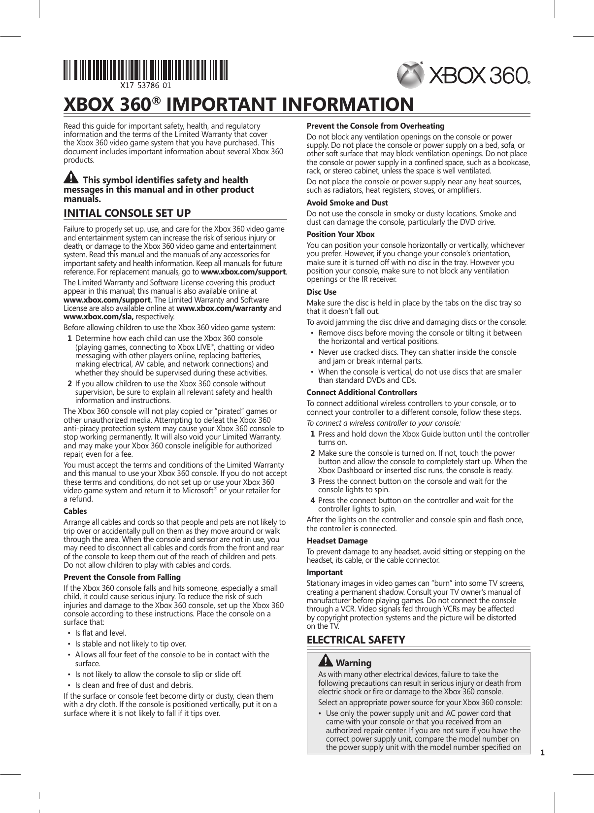 Xbox 9Z5 00013 Users Manual ManualsLib Makes It Easy To Find Manuals ...