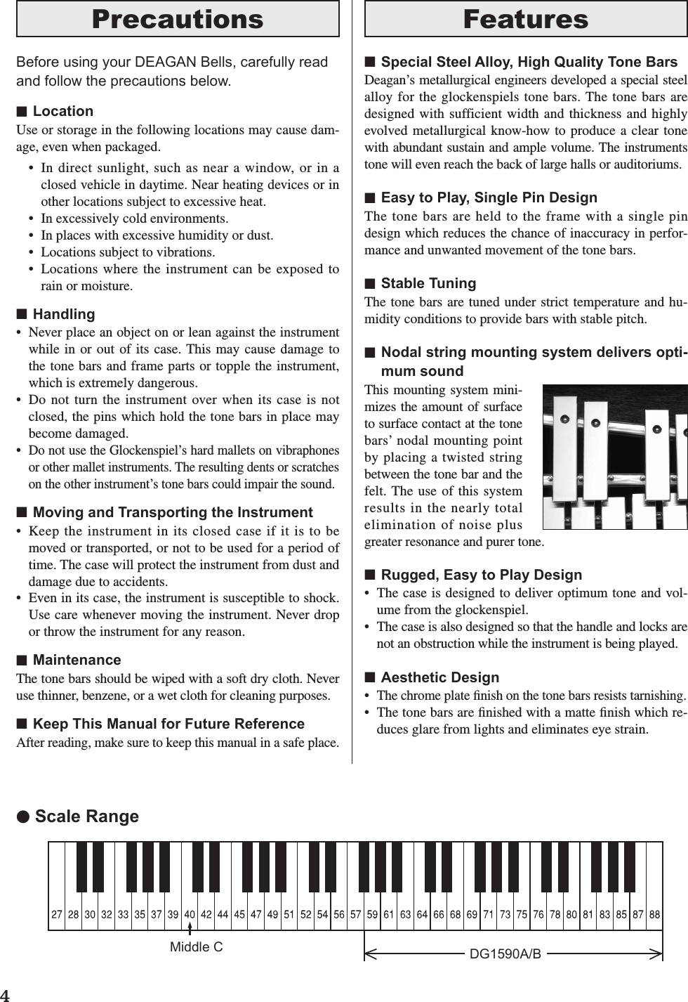 Yamaha DG1590A DG1590B Owner's Manual R1 Jef Web