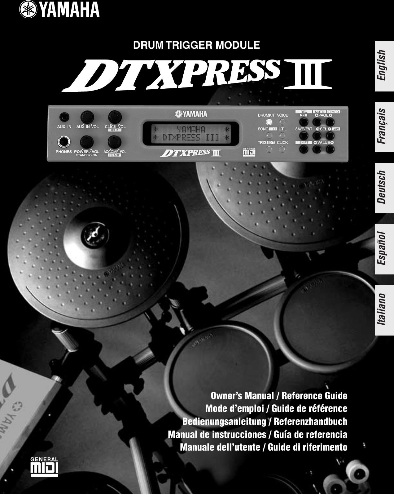Yamaha DTXPRESS III Owner's Manual (Reference Guide) DTXPRESSIIIG2
