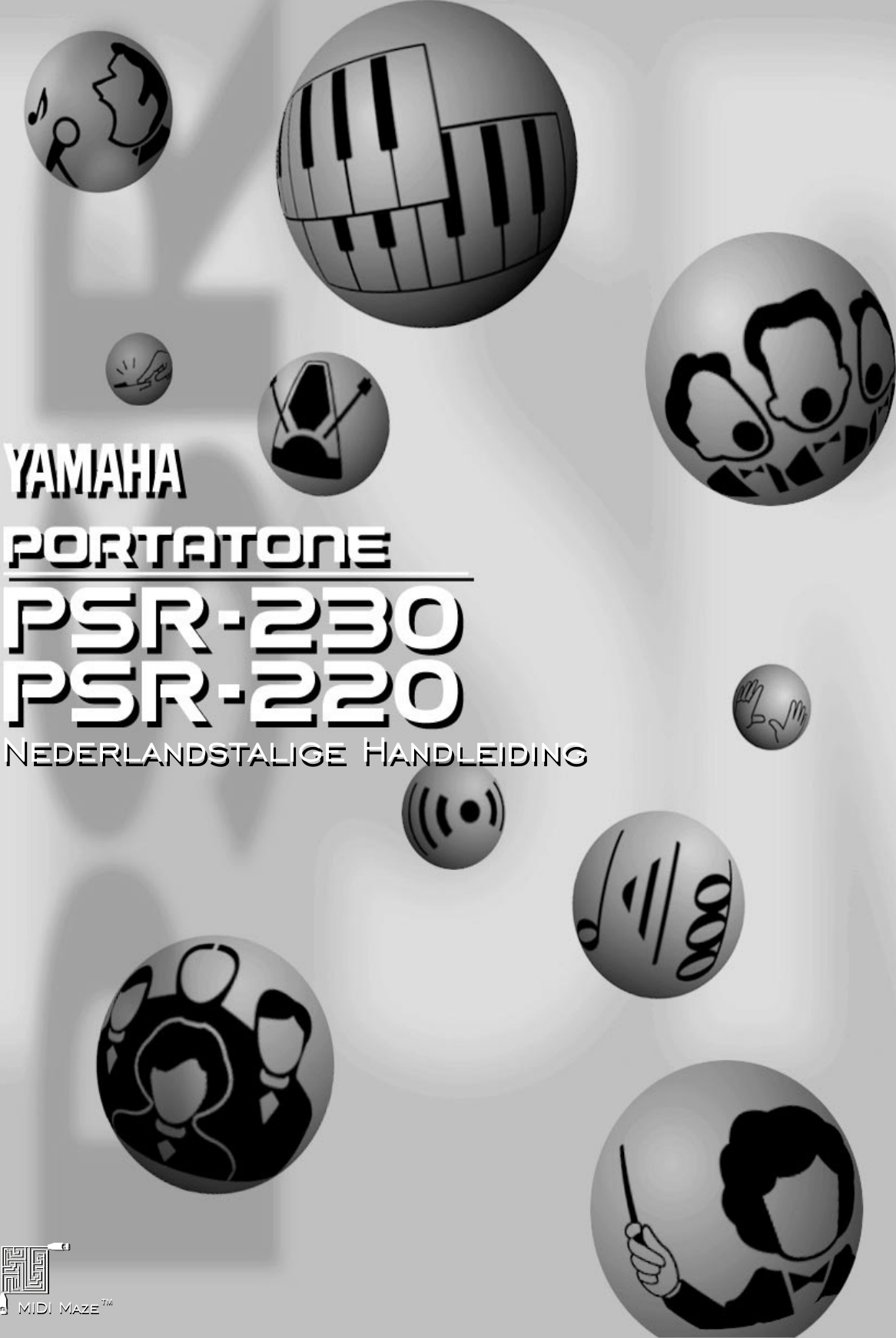 Yamaha PSR 230/PSR 220 Owner's Manual PSR230NL