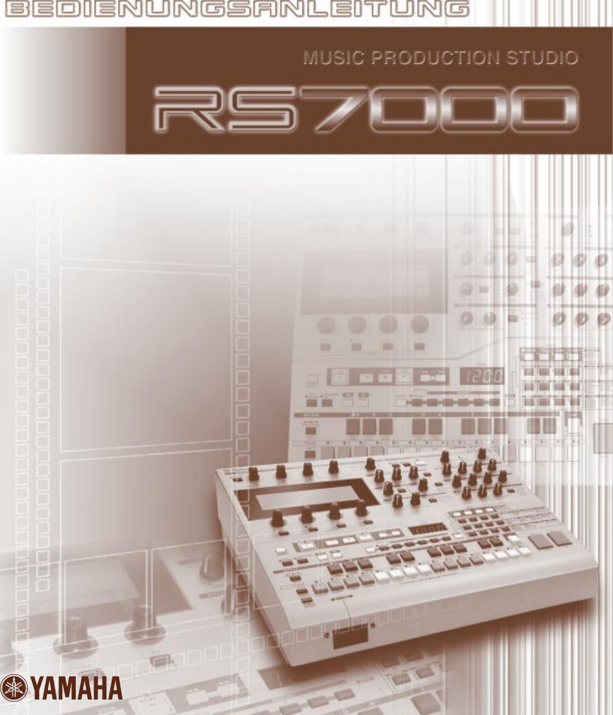 Yamaha RS7000 Owner's Manual RS7000G1