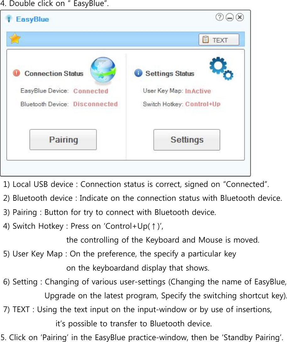 ZARAM TECHNOLOGY BT-300KMS Bluetooth HID Dongle User Manual