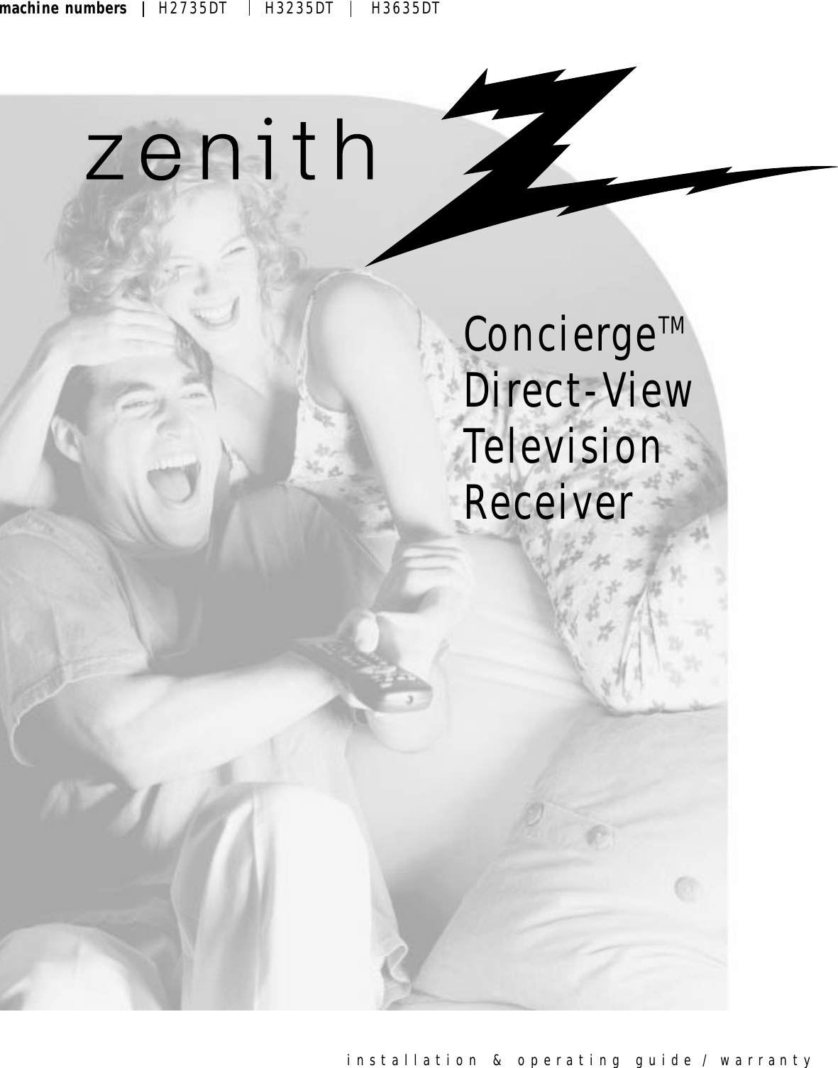 Zenith 3235Dt Users Manual 206 3489